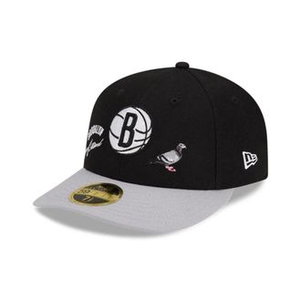 New Era 59Fifty Staple x NBA Brooklyn Nets - - Accessories - unisex - Schwarzk - ONE SIZE