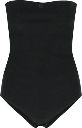 Courrèges Top - Schwarz