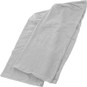 BESPORTBLE Elastische Sofa armlehnenbez&uuml;ge Dehnbar rutschfest Komfortabler Fleece Passend f&uuml;r B&uuml;ro Wohnzimmer und Couch Einfach zu Montieren und Abnehmbar Silber