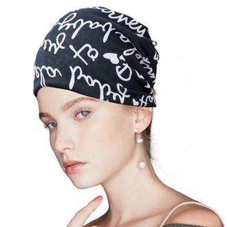 Generic Bonnet ample pour femme | Bonnet chaud surdimensionn&eacute; en tricot, chapeau en laine respirant multifonctionnel, bonnet &eacute;lastique pour ext&eacute;rieur par temp