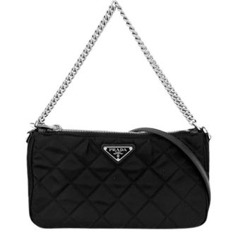 Prada Sac bandouli&egrave;re vintage doccasion - Femme - Pre-owned - Noir - Taille: ONE Size