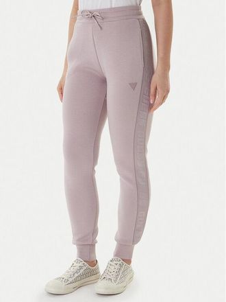 Guess Jogginghose Allie Scuba V2YB18 K7UW2 Violett Regular Fit