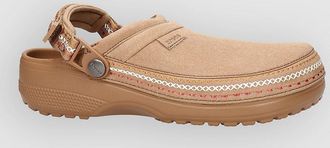Crocs Cs Crafted Vegan Suede Stitch Sandalen sepia