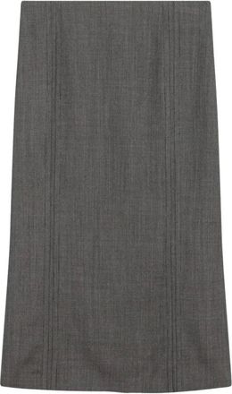 Maison Margiela Femme, Jupes, Gris, Taille: 36 FR Midi Skirts