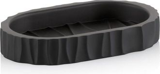 KELA Kela 23764-CN Seifenschale Merida Schwarz 4P