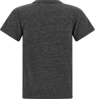 Maison Margiela Graphic Bird Print T-shirt - Charcoal