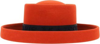 Maison Michel Caps & M&uuml;tzen - Sonjador Hat - Gr. S - in Rot - f&uuml;r Damen