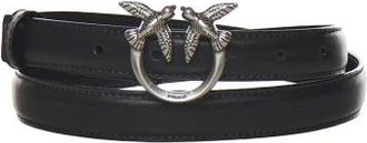 Pinko Pinko, Femme, Accessoires, Noir, Taille: XS Love Berry H2 Belt