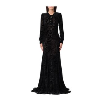 Elisabetta Franchi Robe en jersey - Femme - Robes - Noir - Taille: 40 FR