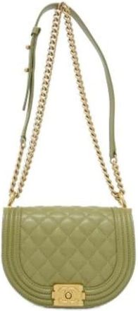 Chanel Pre-owned Sac bandouli&egrave;re vintage - Femme - Pre-owned - Vert - Taille: ONE Size