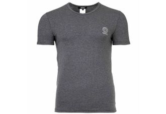 Versace T-Shirt Herren T-Shirt 1er Pack Baumwolle (Packung, 1er Pack)
