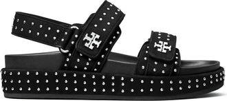 Tory Burch Kira Sandalen mit Nieten - Schwarz