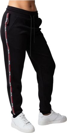 GCDS Gcds, Femme, Pantalons, Noir, Taille: 42 FR Pantalons de surv&ecirc;tement