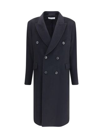 Our Legacy Mens Coat Whale Wool Black Hairy General Mohair