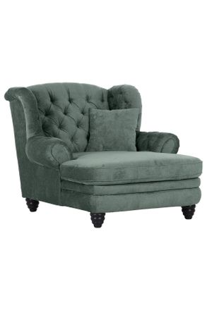 Landscape Xxl-Sessel, Petrol, Textil, Buche, massiv, F&uuml;llung: Polyester, 127x106x149 cm, Stoffauswahl, Wohnzimmer, Sessel, XXL-Sessel