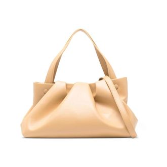 Themoir&egrave; Femme, Sacs, Beige, Taille: ONE Size Sac &agrave; main fronc&eacute; &agrave; poign&eacute;e sup&eacute;rieure