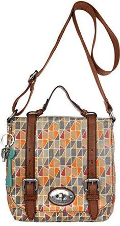 Fossil Sac &agrave; main en nylon pour femme W Vintage KEYPR ORGNZR FLP CALYPSO ZB5060087