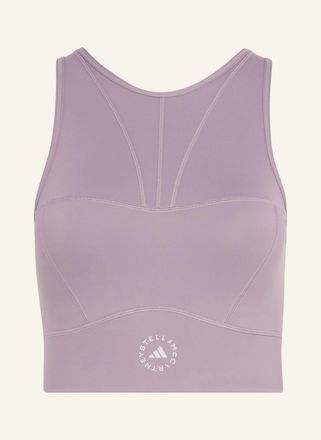 adidas Adidas By Stella Mccartney Cropped-Top Adidas By Stella Mccartney lila