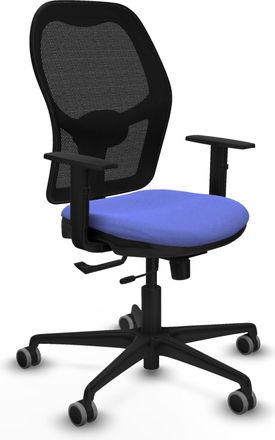 Piqueras y Crespo Jorquera B&uuml;rostuhl mit 1D-Armlehnen, h&ouml;henverstellbare Lendenwirbelst&uuml;tze, ausgestattet mit Syncro/Traslack und eingespritztem Schaum. Mit Rollen von 