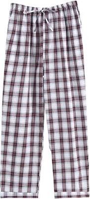 Generic Robe fine, pantalon de salon, pyjama ample, pantalon dintérieur, haut de pyjama pour homme, marron, XL