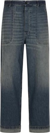 Maison Margiela Homme, Jeans, Bleu, Taille: L Jeans droits