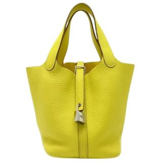 Herm&egrave;s Sac seau vintage doccasion - Femme - Pre-owned - Jaune - Taille: ONE Size