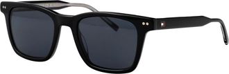 Tommy Hilfiger Homme, Accessoires, Noir, Taille: 51 MM Lunettes de soleil &eacute;l&eacute;gantes TH 2127/S