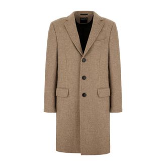 Ermenegildo Zegna Homme, Manteaux, Beige, Taille: S Manteau crois&eacute;