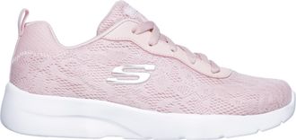 Skechers Sneaker SKECHERS Dynamight 2.0 Homespun, Damen, Gr. 36, rosa, Textil, Schuhe Sneaker, Trainingsschuh, Laufschuh, Schn&uuml;rschuh mit gepolstertem Schaftra