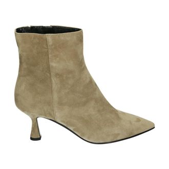 Kennel & Schmenger Taupe Wildleder High Heel Stiefel - - Shoes - Damen - Beige - 42 EU