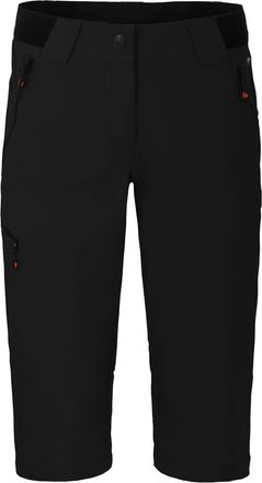 Bergson VIDAA Comfort Capri | Damen 3/4 Wanderhose, leicht, strapazierfähig, Black [900], 38 - Damen