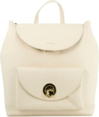 Coccinelle Femme, Sacs, Blanc, Taille: ONE Size Nikla Backpack