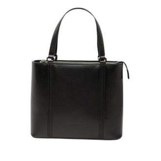 Burberry Sac &agrave; main en cuir doccasion - Femme - Pre-owned - Noir - Taille: ONE Size