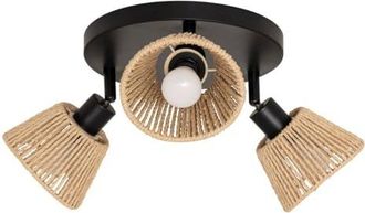 Atmosphera Atmosphera - Plafonnier myha beige 25x21cm