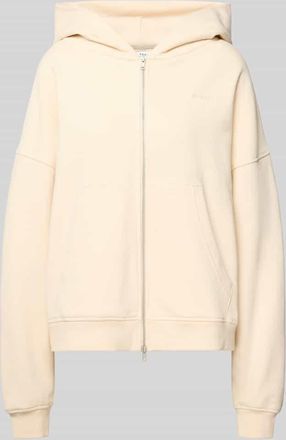 Oh April Oversized Sweatjacke mit Zweiwege-Rei&szlig;verschluss Modell Flower