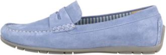 Sioux Klassische Damen Mokassins in Unifarben - - Shoes - Damen - Blau - 37 1/2 EU