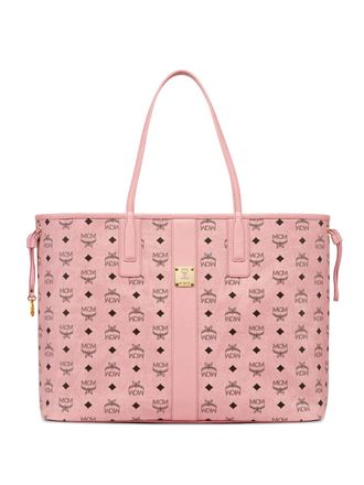 MCM sac porté épaule Liz - Rose