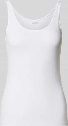Jake*s Casual Slim Fit Top mit Rundhalsausschnitt