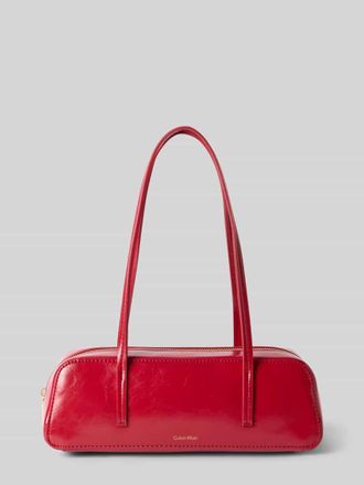 Calvin Klein Henkeltasche mit Label-Pr&auml;gung Modell FOIL LOGO GLOSSY BAULETTO