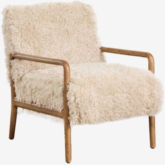 Sklum Sklum - Maylene Sessel aus Kautschukholz