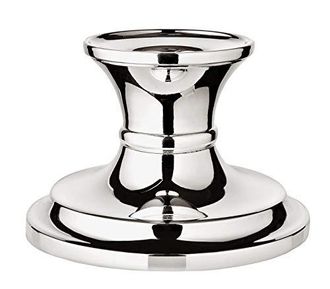 Edzard Porte-Bougie Fiona, Hauteur 6 cm, argent&eacute; Noble, r&eacute;sistant au ternissement