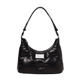 Maison Margiela Femme, Sacs, Noir, Taille: ONE Size &Eacute;l&eacute;gant Sac Bandouli&egrave;re Ivoire