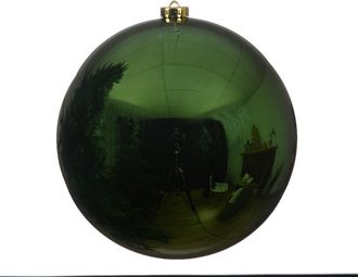 Kaemingk Christbaumkugeln Outdoor - bruchfest - D14cm piniengrün