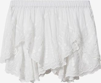 Isabel Marant Short Layale - Femme - Blanc - Taille34 - Marant &Eacute;toile