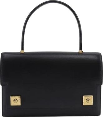 Herm&egrave;s Pre-owned Sac Piano 25 Box Calf - Femme - Pre-owned - Noir - Taille: ONE Size