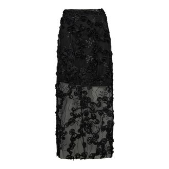 Copenhagen Muse Femme, Jupes, Noir, Taille: 36 FR Maxi Skirts