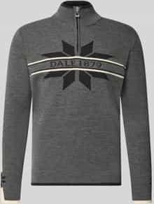 Dale of Norway Wollpullover mit Label-Print Modell Nale