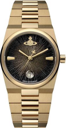 Vivienne Westwood Uhr - Quarzuhr The Hoxton - Gr. unisize - in Gold - f&uuml;r Damen