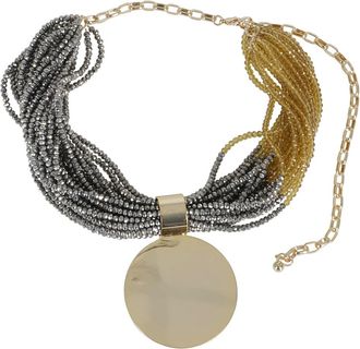Antonelli Femme, Accessoires, Gris, Taille: ONE Size Damian Necklace