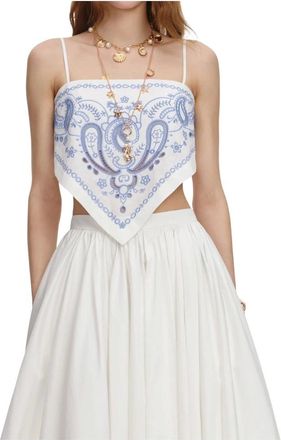 Self Portrait Femme, Tops, Multicolore, Taille: 34 FR Tie-back Asymmetric Sleeveless Top